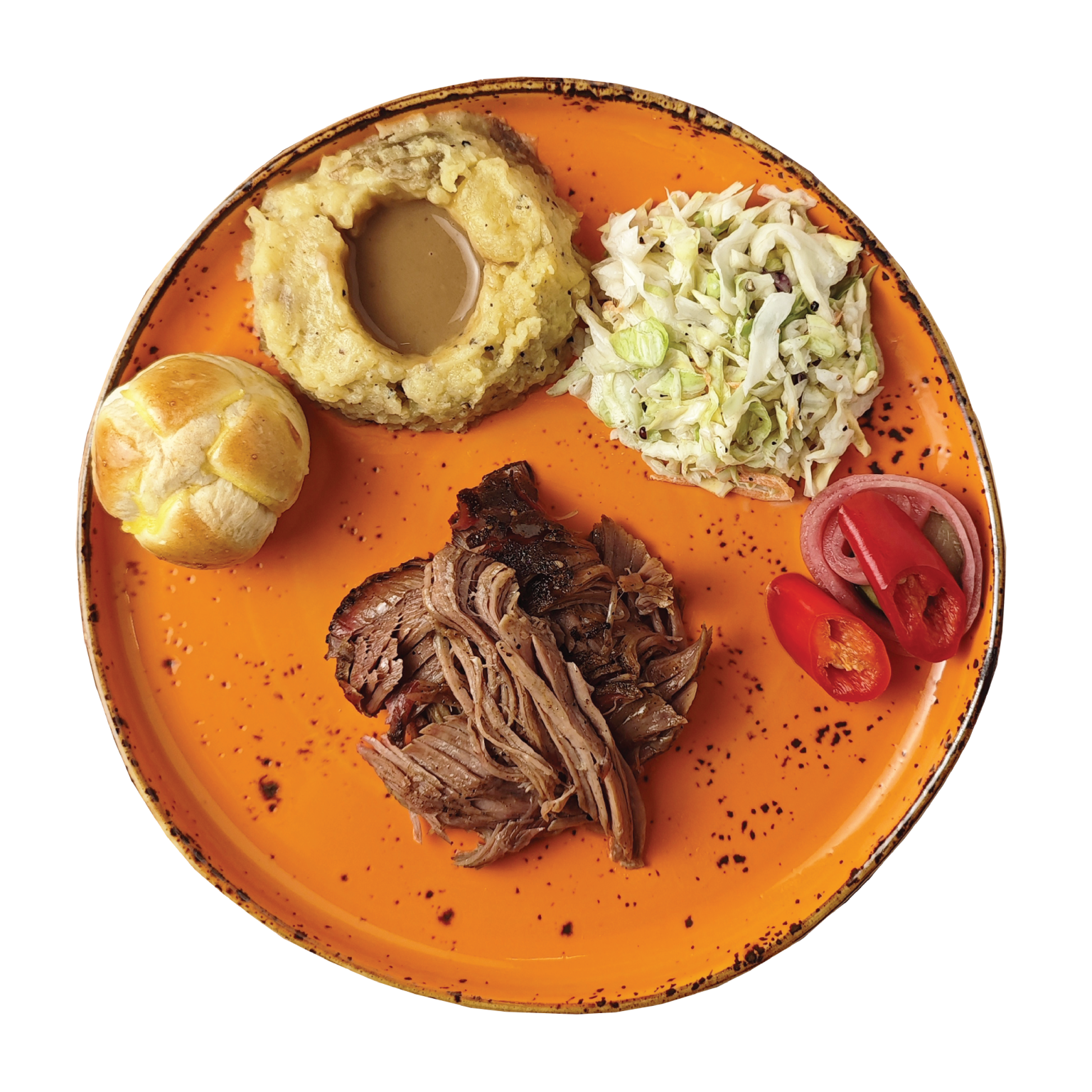 Single Plate – Beard Brothers BBQ
